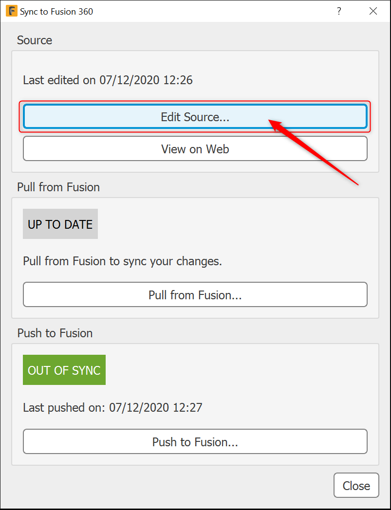 "Circular dependency found: from (...)" when pushing a PCB design from EAGLE to Fusion 360.