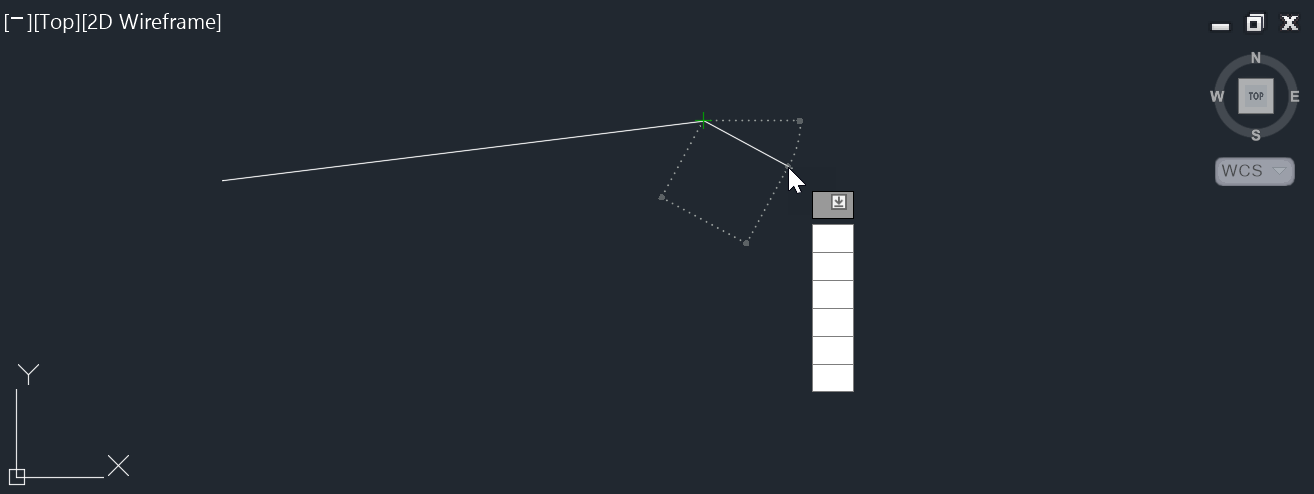 AutoCAD のダイナミック入力ツールチップが途切れて表示される