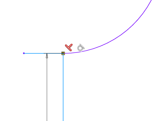 Unable to add perpendicular constraint in 3D sketch in Inventor