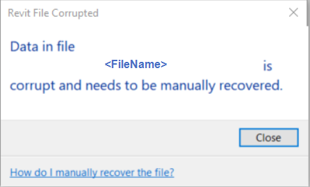 Upgrading Corrupt Or Problem Models In Revit And How To Fix Spot
