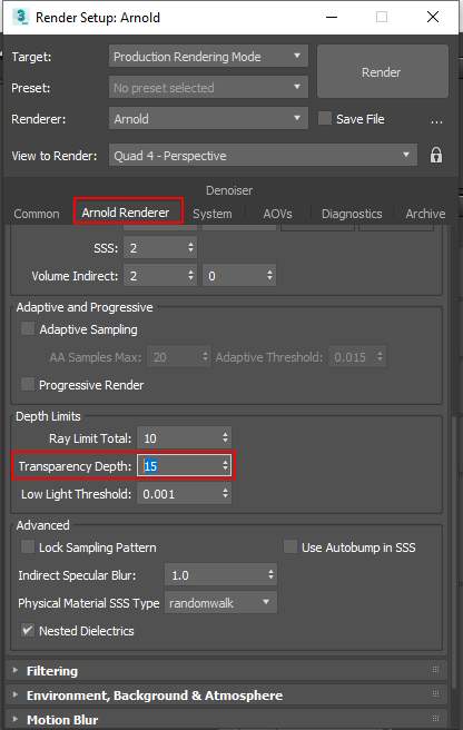 Transparent objects are showing black surfaces at rendering with Arnold ...