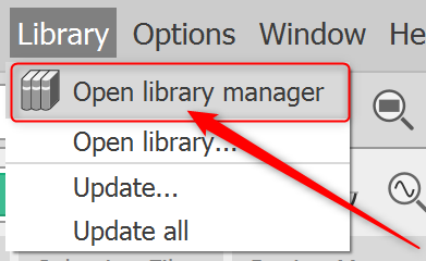 Managed libraries and folder are not visible in EAGLE