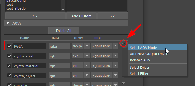 How To Render Cryptomatte Exr And Additional Deep Exr Aov At Once With Arnold In Maya