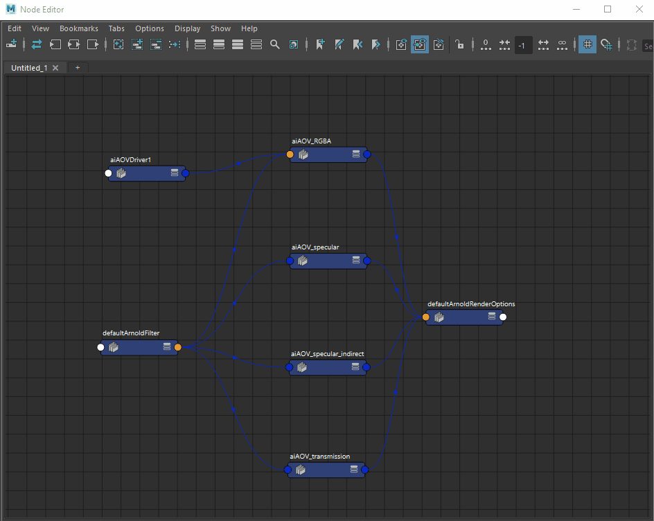 如何在Maya中使用Arnold同时渲染Cryptomatte EXR和其他Deep EXR AOV
