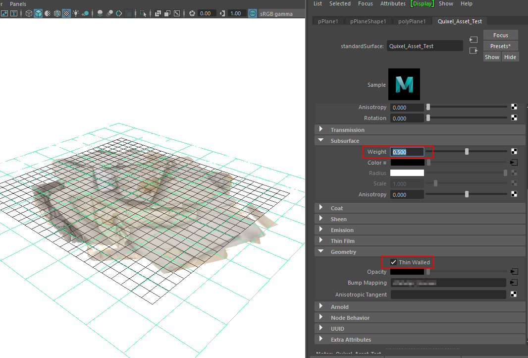 Gli asset Quixel Magascan vengono sottoposti a rendering in nero con ...