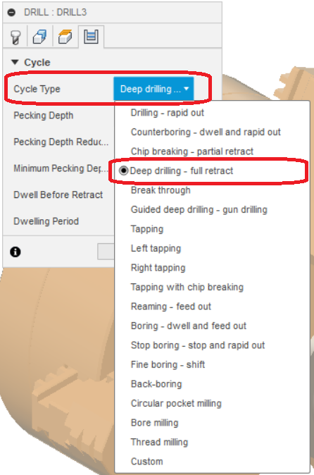 G83 codes are not included when post processing from Fusion or Inventor CAM
