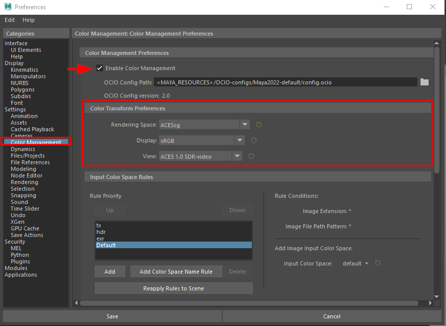 Colors From Maya 2022 Arnold Render View Do Not Match With EXR Rendering Result In Photoshop 