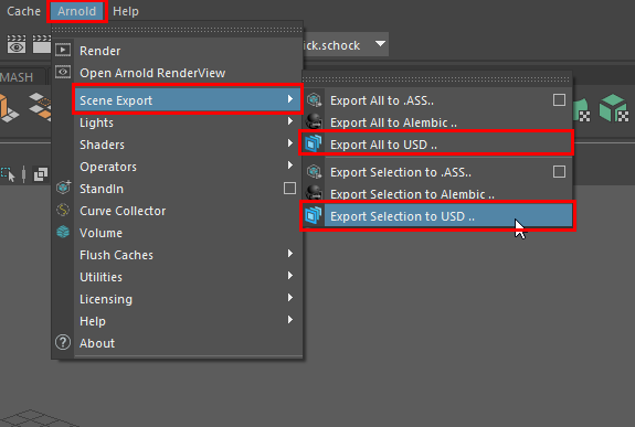How To Apply A Material To A USD In Maya Maya 2022 Autodesk Knowledge Network