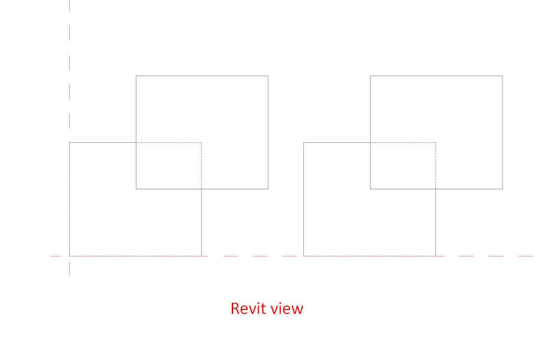 Hidden Lines For The Overlay Elements In The Linked Revit Model Are