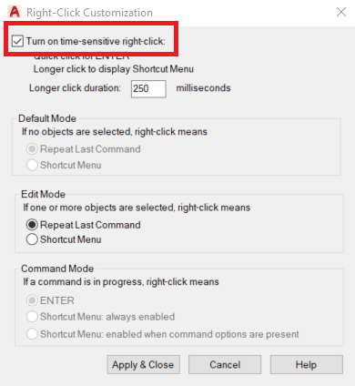 Right-click customization resets itself back to the default values in ...
