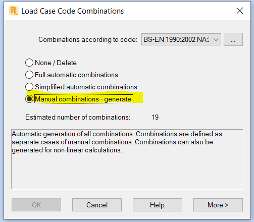 Robot Structural Analysis の Eurocode 7 に準拠した RC 直接基礎の偶発的または地震的な組み合わせに対し ...