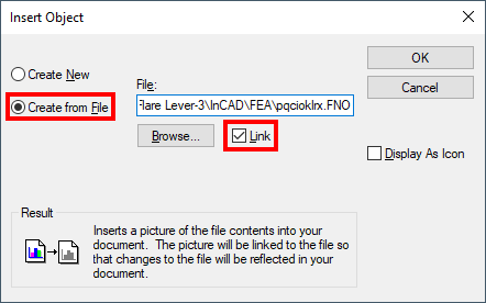 Inventor Nastran result files (*.FNO) are not managed in Vault