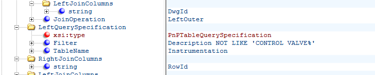 How to exclude the control valves from the instrument list of the AutoCAD Plant 3D Data Manager
