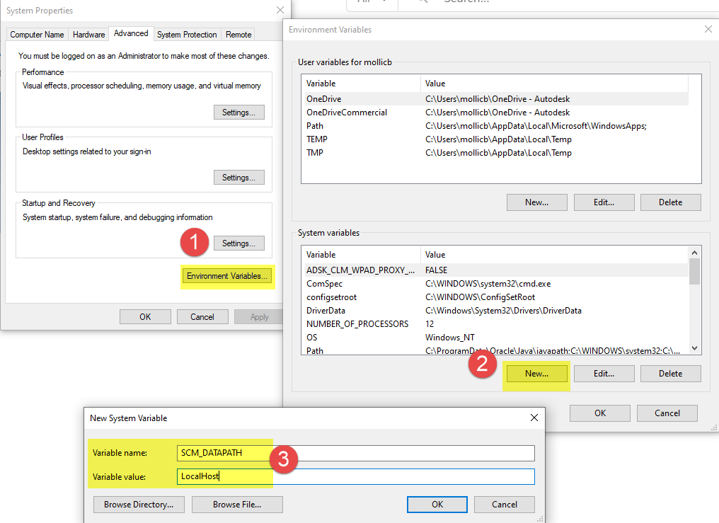 Cannot Launch Simulation In Moldflow After Adding Scmdatapath Environment Variable 2616