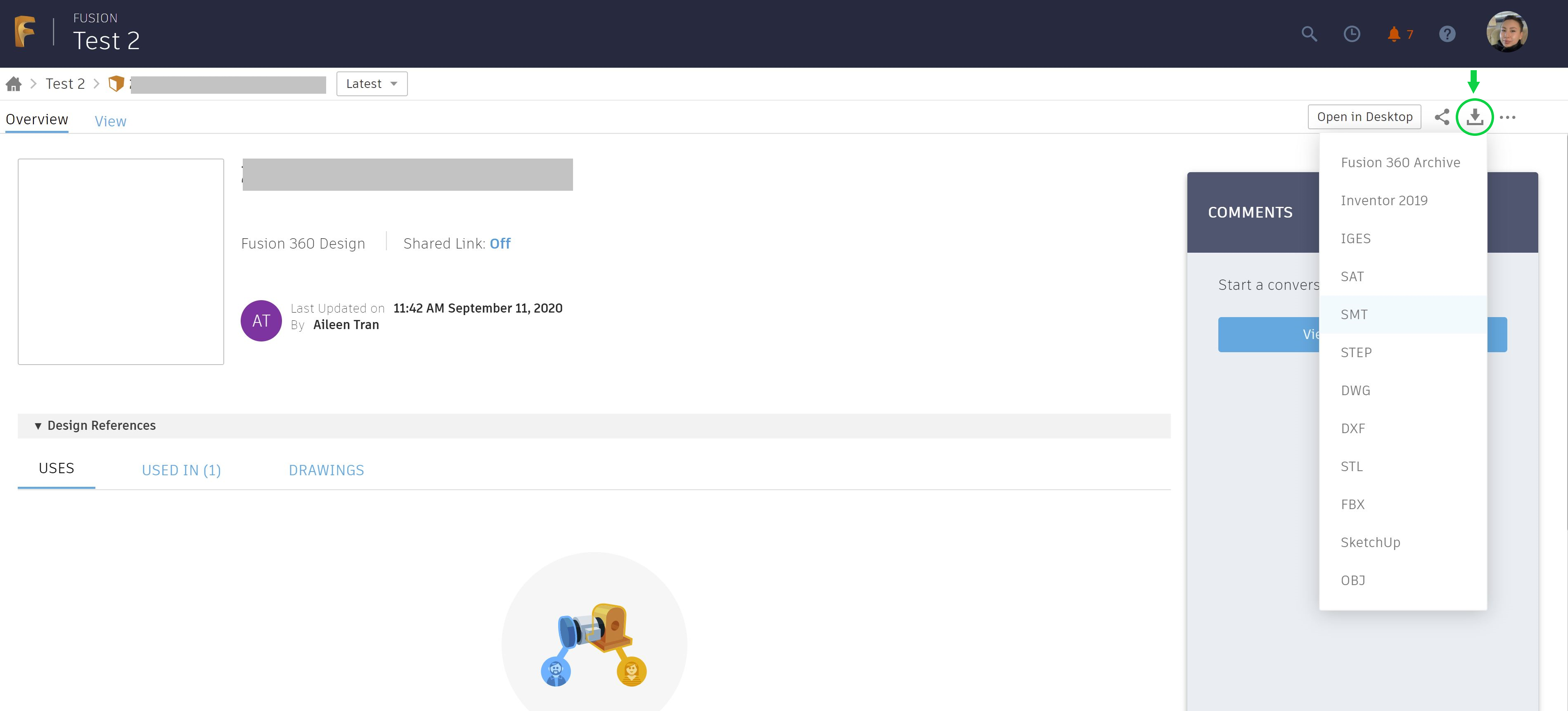 Fusion crashes when opening or working with a specific file