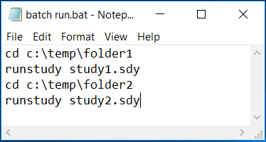 Is it possible to submit Batch run through command shell or how to run ...