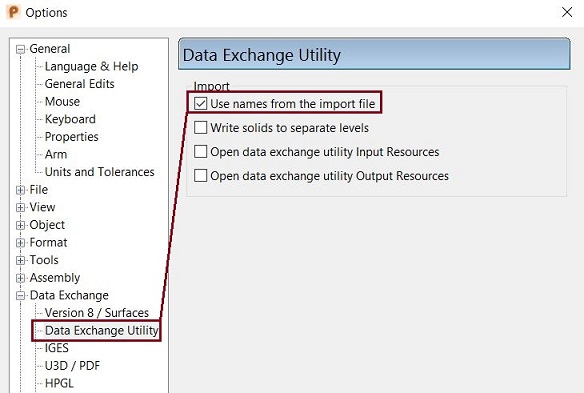 How to import CATIA file with the group name in PowerShape.