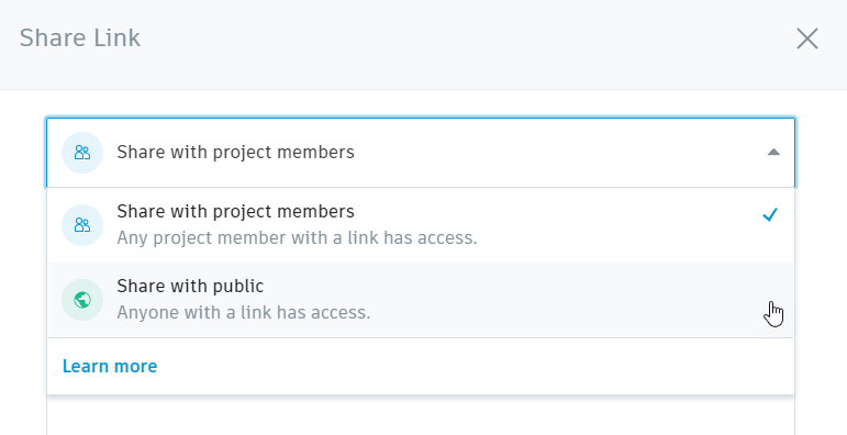 How to share a public link to a file in BIM 360 Docs