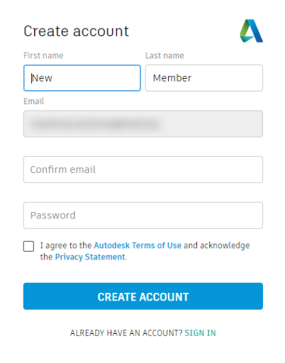 Active New Member appear in Autodesk Account User Management and BIM 360