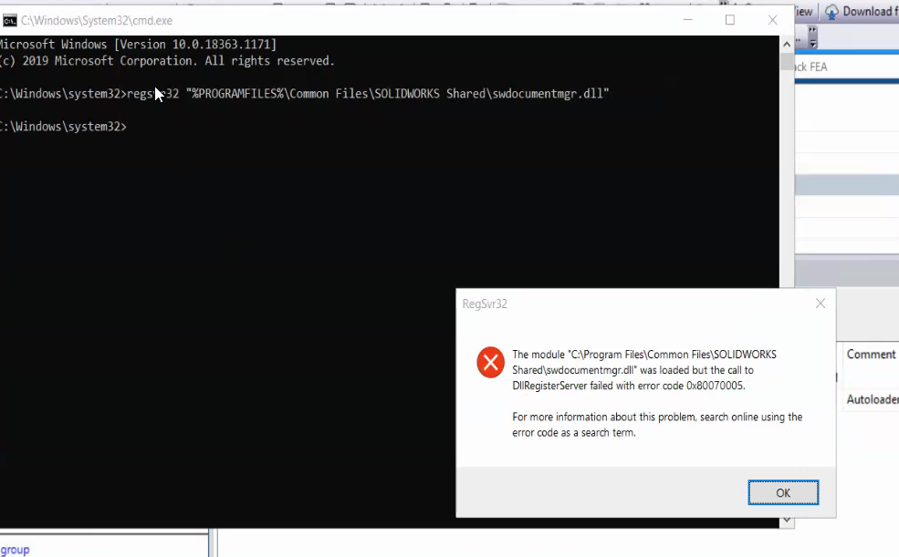 Cannot Create Dwf File Message When Using Vault Job Processor Fails For Solidworks Drawings