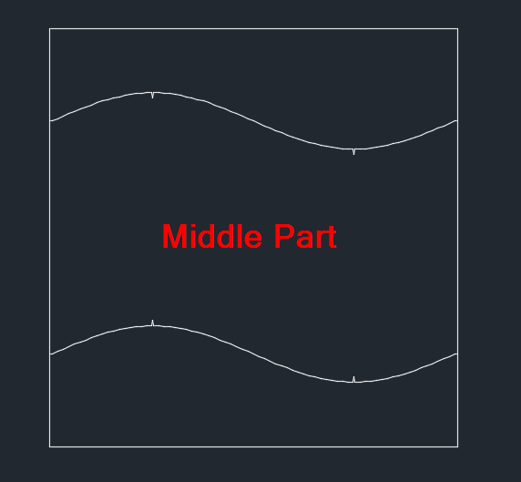 Middle part of CID 68 Mitred Offset appears inside out in CAMduct