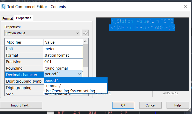 Labels and annotation use the period"." as decimal separator in the ...