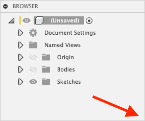 How to resize the Browser in Fusion
