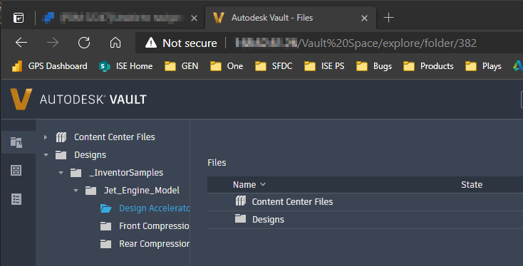 Vault Thin Client - Cannot navigate to folders when Vault name has a space