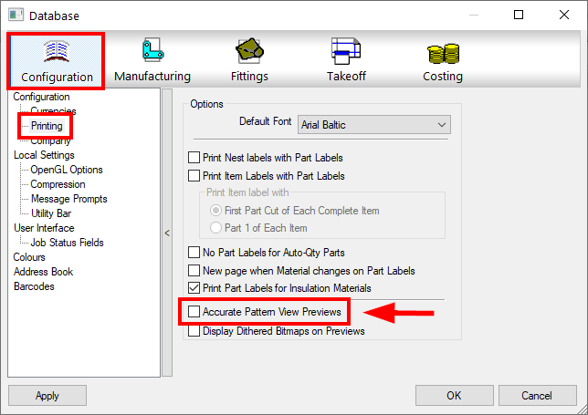 Images not printed from Worksheets, Reports, or Labels in Fabrication ...