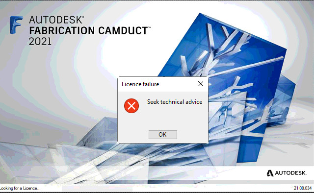 "Licensing failure - seek technical advise" when trying to Sign-In on ...