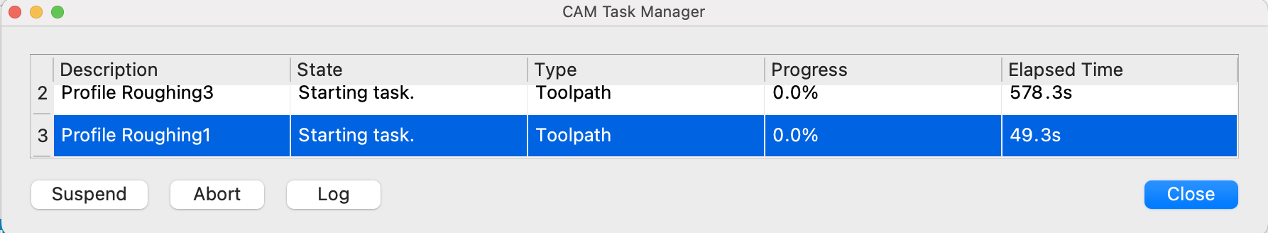 Toolpath generation gets stuck at 0% in Fusion