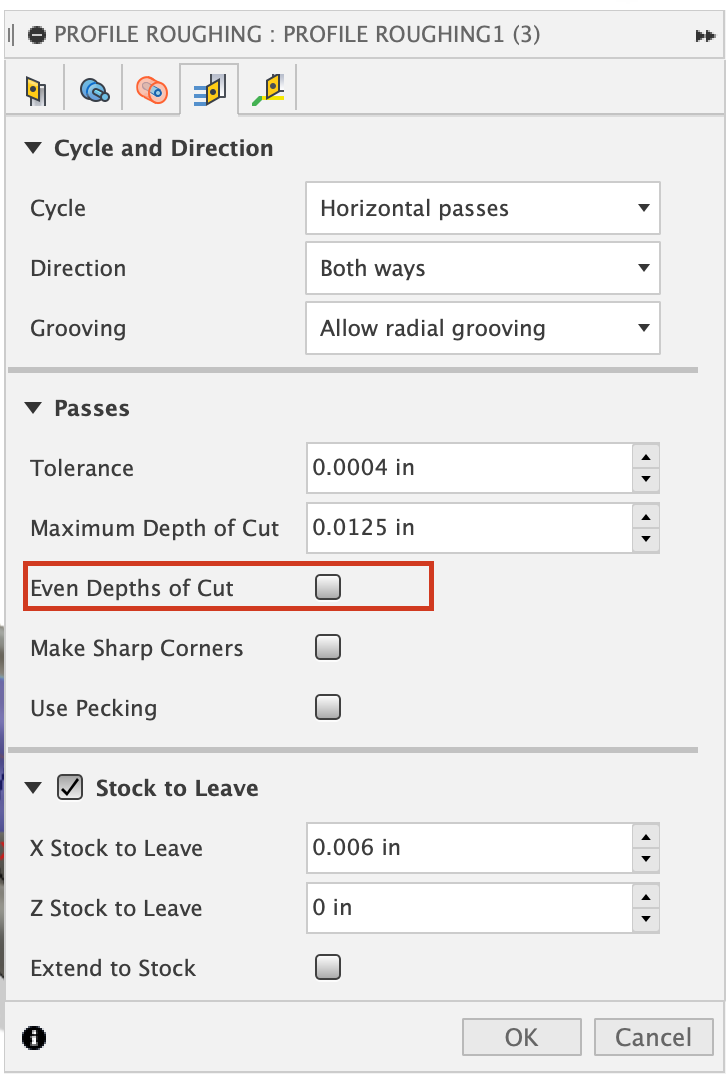 Toolpath generation gets stuck at 0% in Fusion