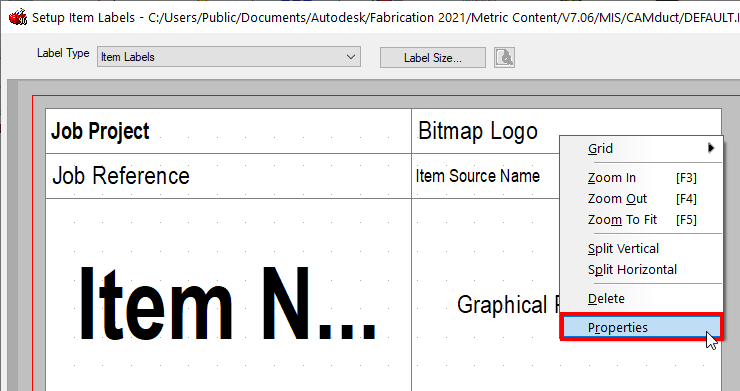 Slow Print Preview when showing Labels in CAMduct