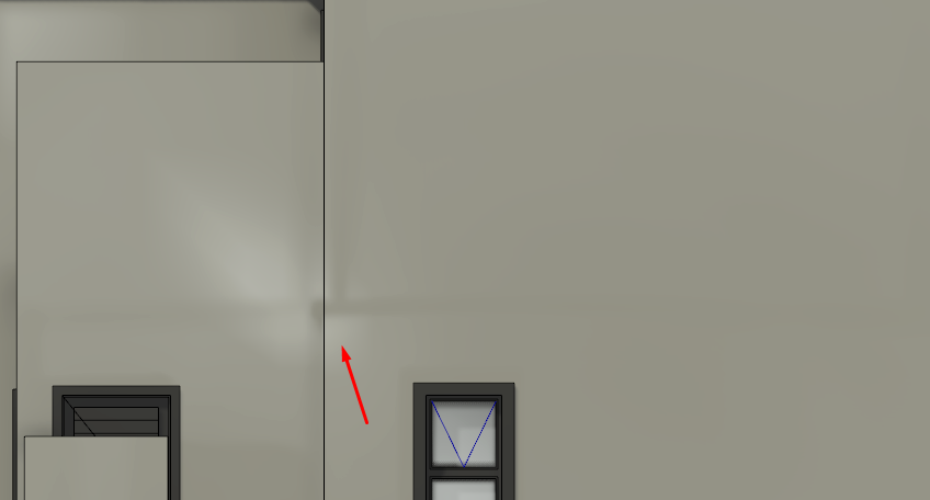 Different color display in realistic mode and artifacts in elevation ...