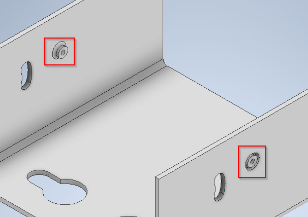 Mirrored Punch feature is not shown correctly in an Inventor Sheet ...