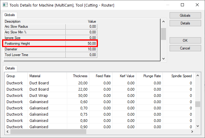 Unwanted tool movement on MultiCam Routers when running an NC file from ...