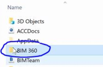 BIM 360 folder still appears after updating Desktop Connector