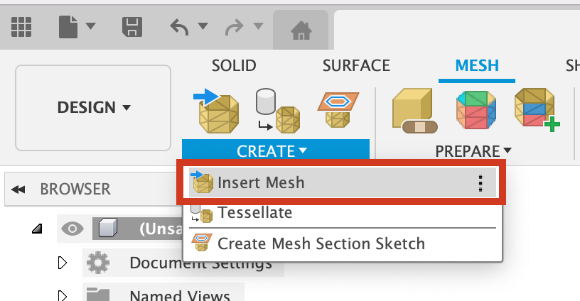 How To Convert A Mesh To A Solid Or Surface Body In Fusion 360