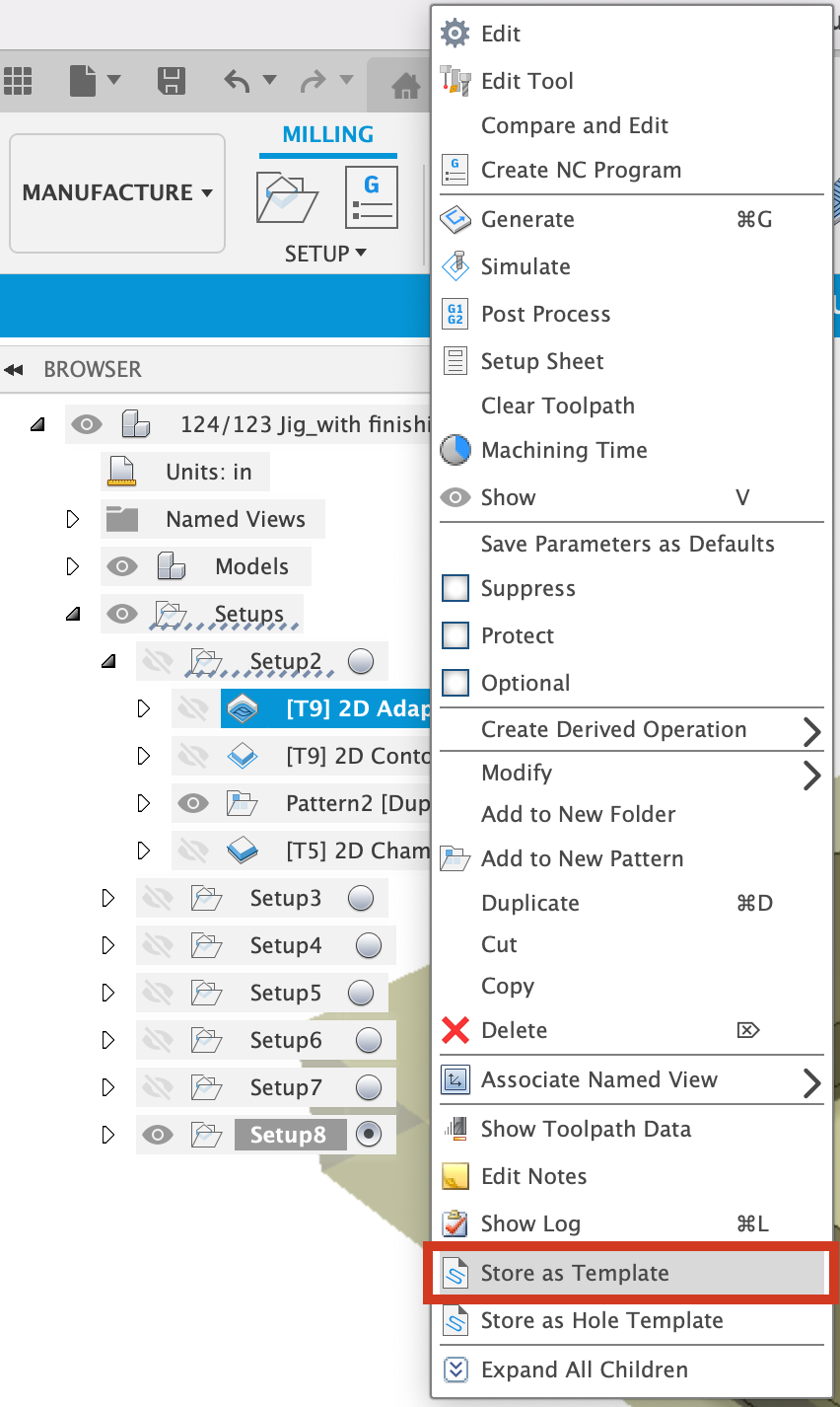 How to automatically change toolpath settings when selecting specific tool in Fusion 360