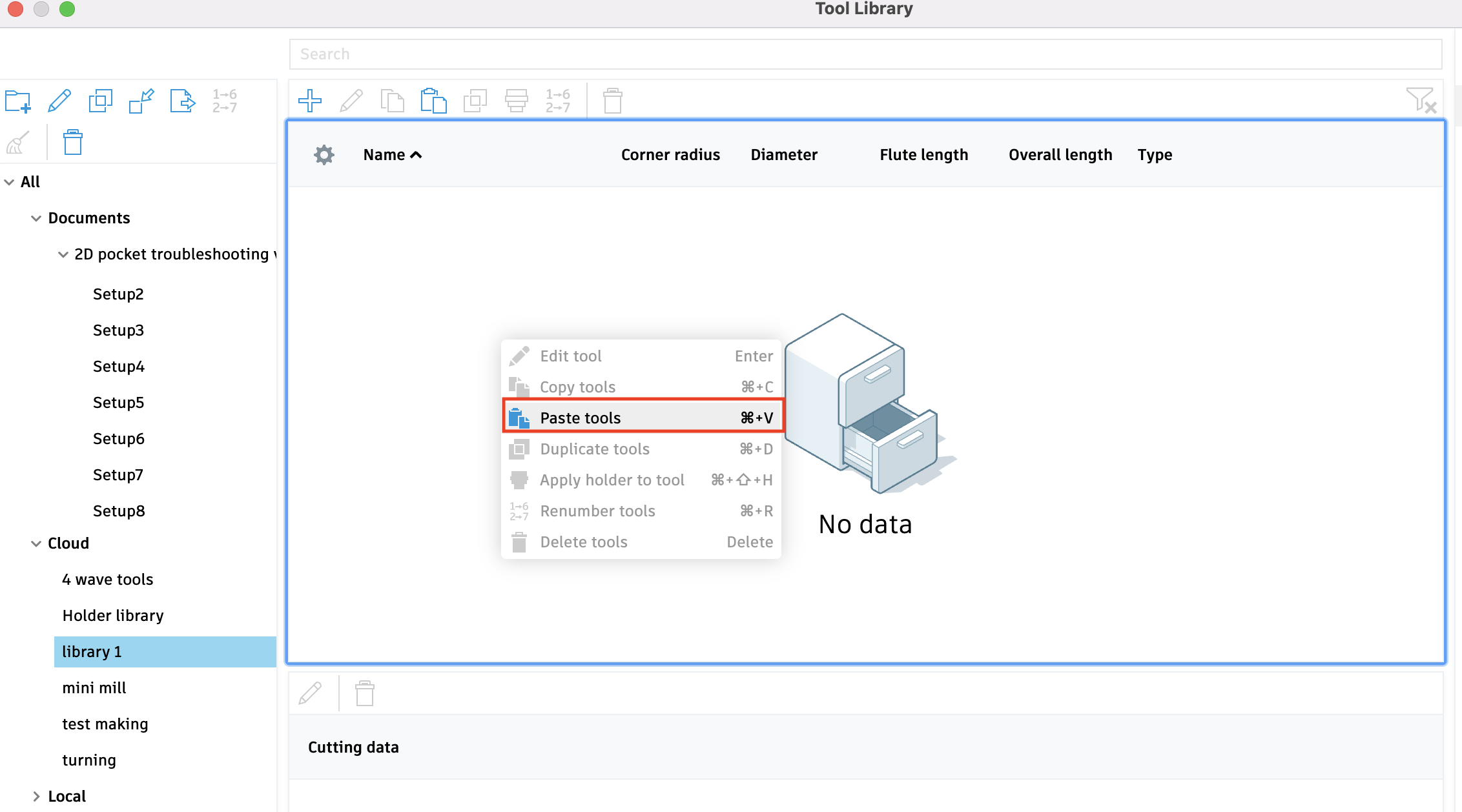 Las herramientas utilizadas anteriormente faltan o no aparecen en la ...