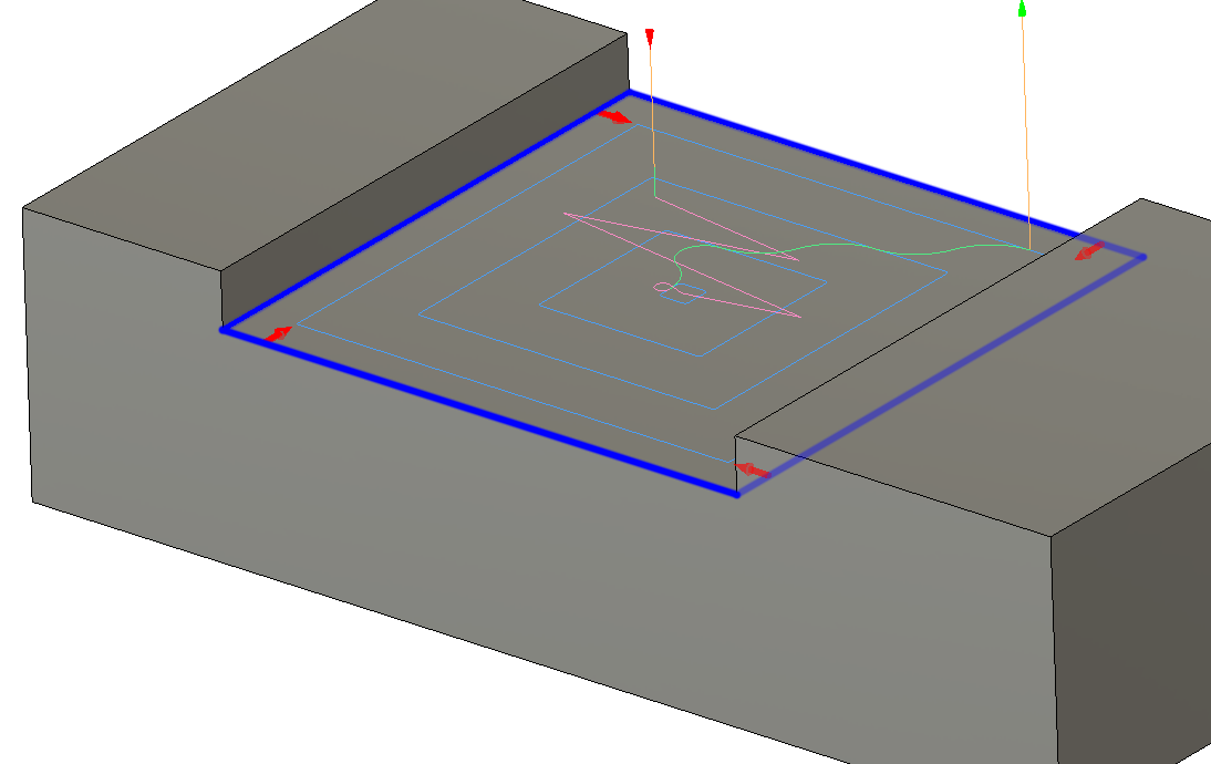 Ramp not applied to 2D pocket in Fusion