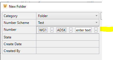 Size of "Number" property in "New Folder" is to small when creating a ...