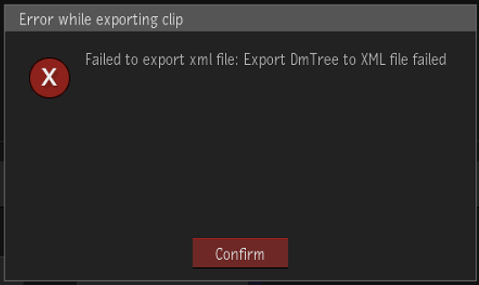 Failed To Export Xml File Export Dmtree To Xml File Failed When