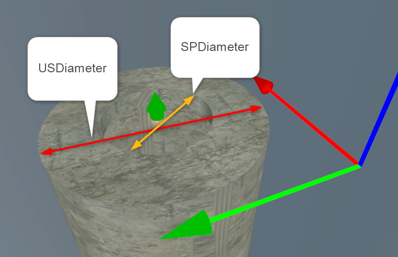 Underground structure displays offset between solid and insertion point ...