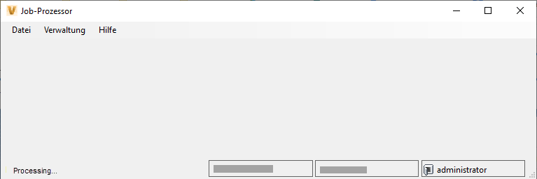 Vault Job Processor shows no processing details and log has entries ...