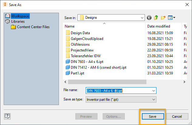 Vault Data Standard for Inventor (VDSI) dialog does not appear when ...