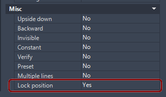 Attribute text in Dynamic block will not move while stretch action in AutoCAD