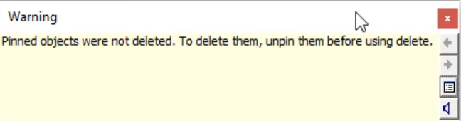 Pinned Sheets Cannot Be Deleted Using Project Browser in Revit