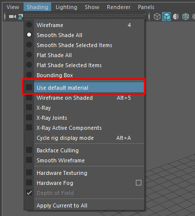 Arnold Standard Surface Material is flat shaded in the viewport in Maya