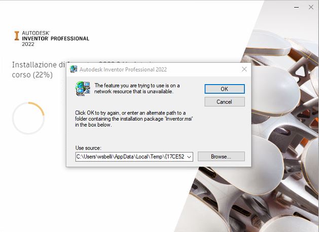 The Feature You Are Trying To Use Is On A Network Resource That Is Unavailable” When